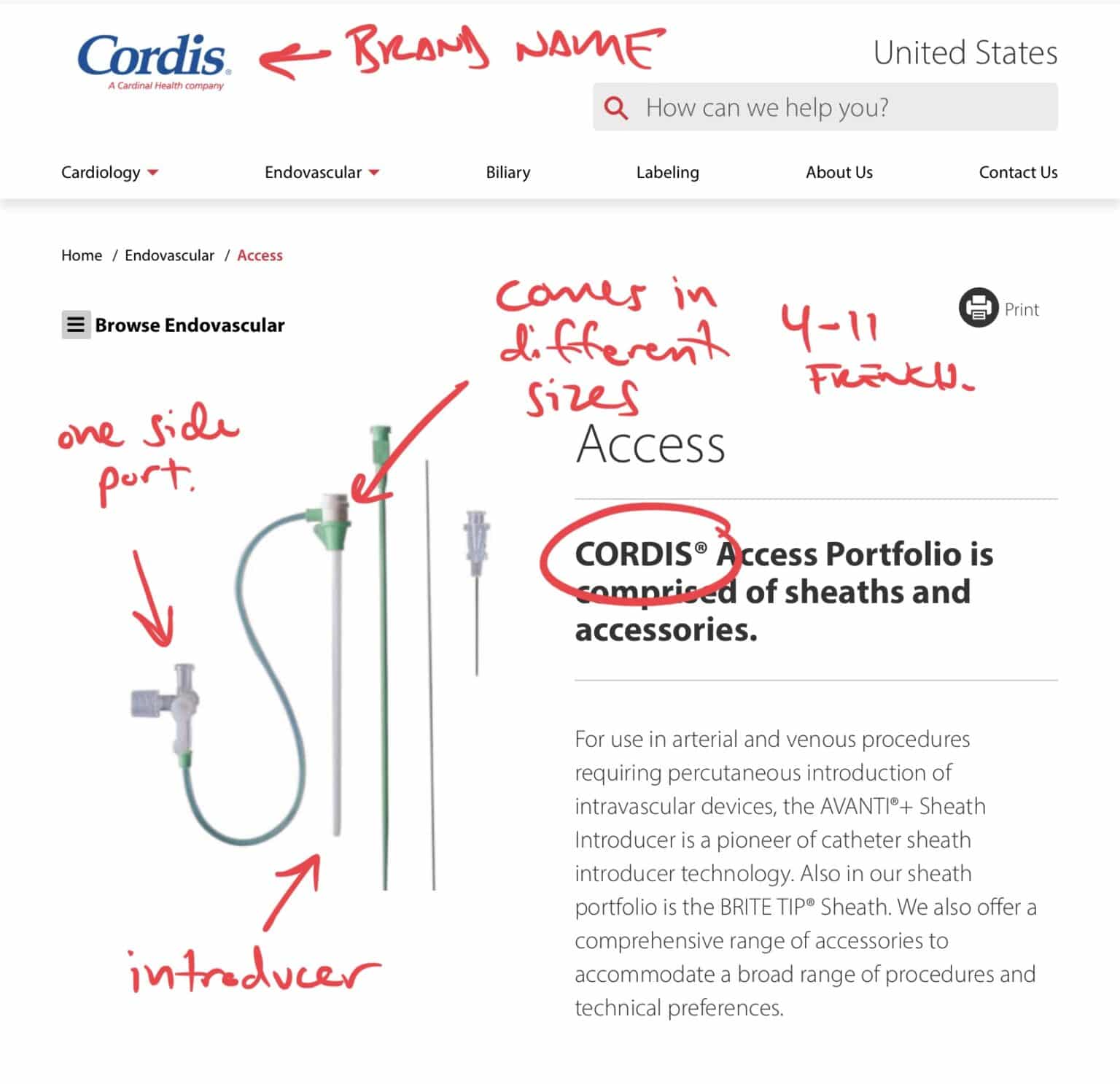 Cordis vs. MAC Introducer: What is the difference?
